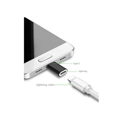 Adapter lightning female USB C male rózsaszín arany AppleKing hu