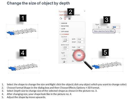 Kc Six Staged Linear Flow Process Diagram Powerpoint Template Template Presentation Sample