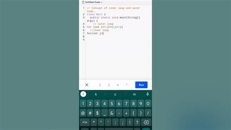 concept of loop using java coding javaprogramming pythonprogramming