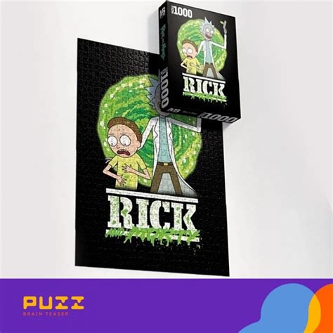 რიკი და მორტი 1000 დეტალიანი ფაზლი