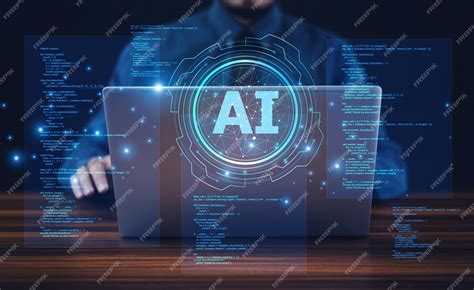 Premium Photo Programmer Use Ai Technology To Generate Code