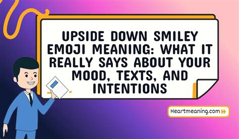 Upside Down Smiley Emoji Meaning What It Really Says About Your Mood