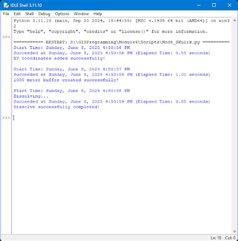 Module 4 Geoprocessing