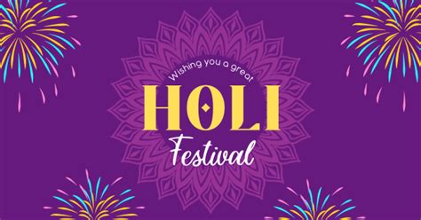happy holi facebook ad brandcrowd facebook ad maker