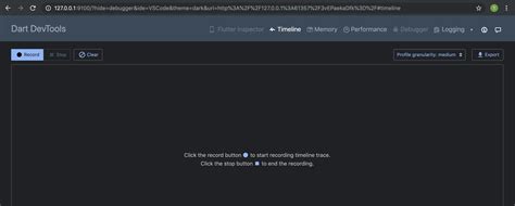 Android Studio How To Enable Performance Overlay In Flutter Dev Tool Stack Overflow