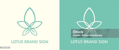 자연 기호 디자인 선형 연꽃 기호입니다 로고 아이콘 엠블럼 기타의 디자인을 위한 그래픽 기호 고립 된 라인 아트 꽃입니다 벡터 일러스트 레이 션입니다 개념에 대한 스톡 벡터