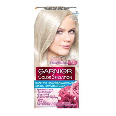 Garnier Color Sensation Superrozjaśniający krem koloryzujący S9 Srebrny ...