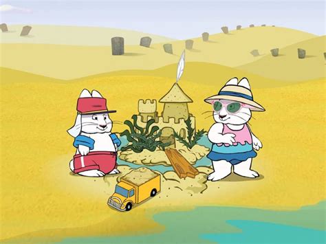 Max And Ruby At The Beach And In Their Swimsuits By Happycookie12345 On Deviantart
