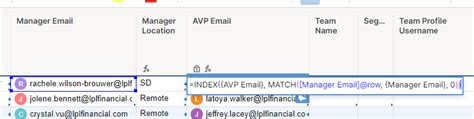 Is There Any Possibility For Index Match To Search Multiple Ranges