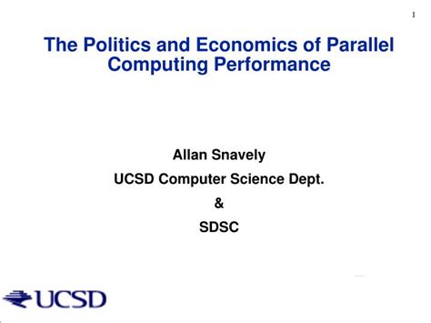 Ppt The Politics And Economics Of Parallel Computing Performance Powerpoint Presentation Id