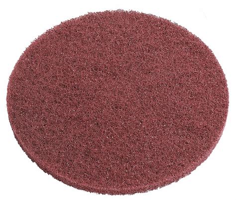 Scotch Brite 6 In Dia Aluminum Oxide Hook And Loop Surface Conditioning Disc 52jg78