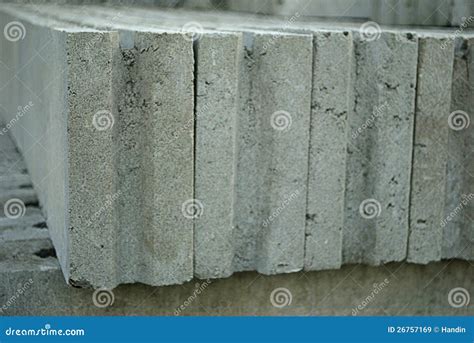 Hollow Concrete Blocks Royalty Free Stock Images Image 26757169