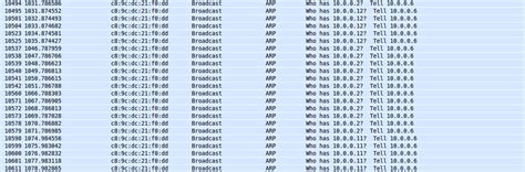 Networking A Lot Of Arp Requests From A Single System Ask Ubuntu