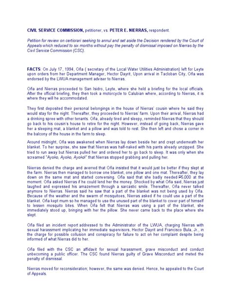 Sexual Harassment Grave Misconduct Cases Pdf Sexual Harassment Judge