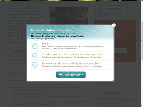 Hardik Shah Guru S Official Blog World Microsoft Bpos Suite Getting Started With The 30 Day