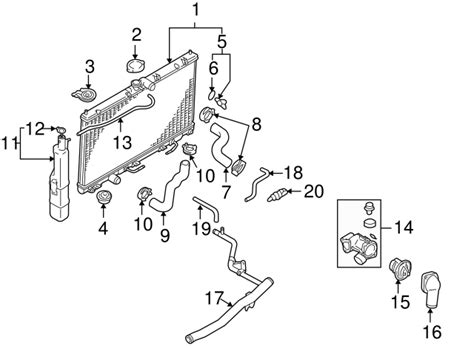 1992-2007 Mitsubishi Engine Coolant Thermostat MD337408 | Mitsubishi ...