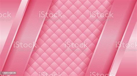3d 추상스타일 배경의 럭셔리 한 귀여운 라이트 핑크 쉐이드 로얄 파티 가죽 감촉 장식 배경 디자인 현대 디럭스 템플릿으로 일러스트 창백한 장미 색상 가죽에 대한 스톡 벡터
