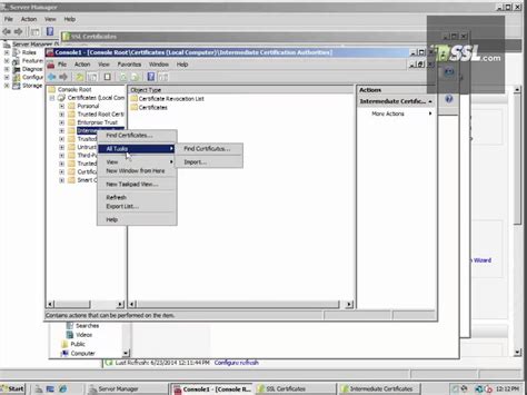 How To Install An Ssl Certificate For Iis 7 On Windows Server 2008