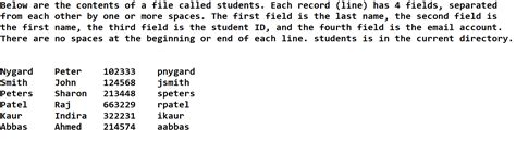 Solved 1 Write A Sed Command To Display All Records Except