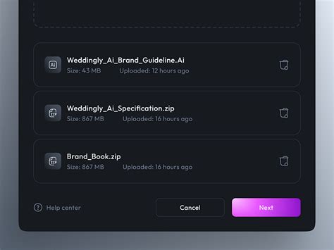 Uploader Component By Mehran Malekpour On Dribbble