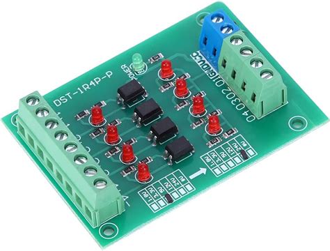 KHZ Small Size Voltage Signal Level Module Optocoupler Isolation Board Channel Optocoupler
