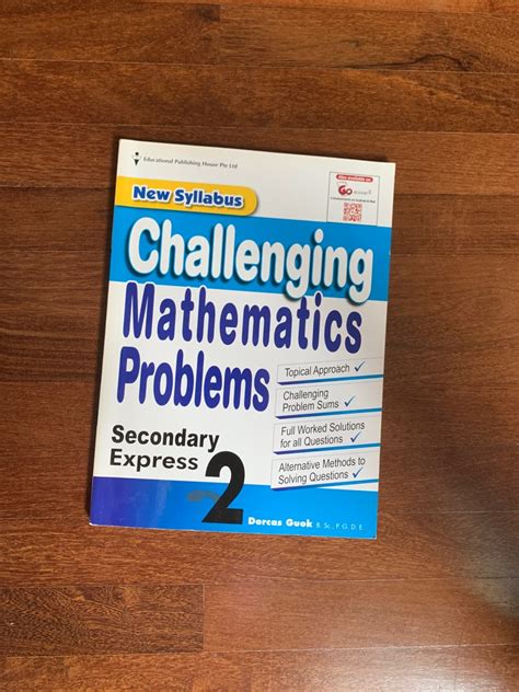 Challenging Mathematics Problems Hobbies And Toys Books And Magazines Assessment Books On Carousell