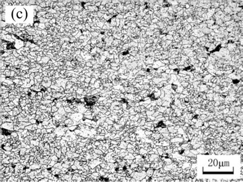 Microstructures Of Three Steels With Varying Ti Contents A 0 080 Ti