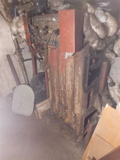 Руски чугунен заводски котел Котелна система Отоплителни уреди Велико Търново Руски чу