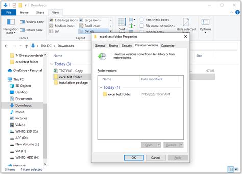 Methods To Recover Deleted Excel File In Windows