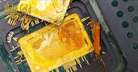 Gold Extraction Process Gold In Computer Processors