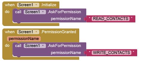 How Can I Save A Contact To Android Contacts Directly By Sirajul Haque MIT App Inventor