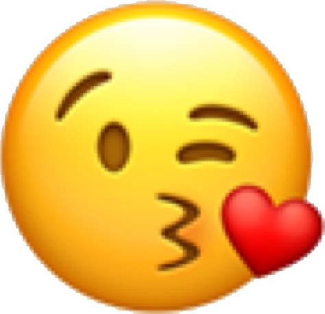 Download Emoji Emojicon Emote Face Emojiface Kiss Kissyface