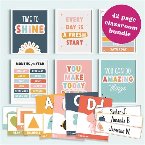 Classroom Decor Bundle Shop Favorite Printables