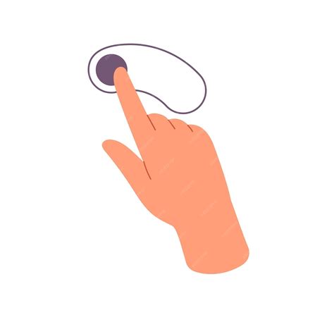 Premium Vector Left Rotate For Touchscreen Control Index Finger