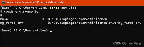 Conda虚拟环境创建conda创建虚拟环境 Csdn博客