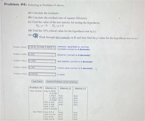 Solved Hello Please Help With Question 2 And 6b And 6c I