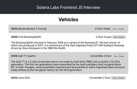 Sl Frontend Interview 2021 Q1 Js Codesandbox