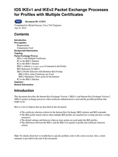 technote isakmp 00 pdf communications protocols computer standards