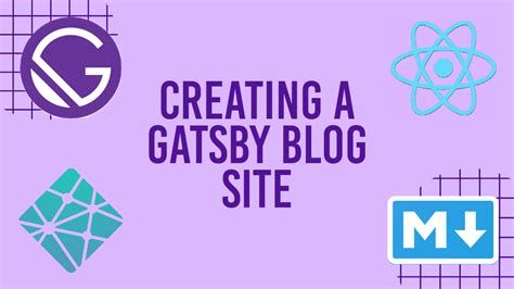 creating a gatsby blog site