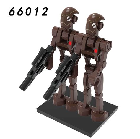 Star Wars Commando Droid X2pcs Km66012 Minifigures Brixtoy