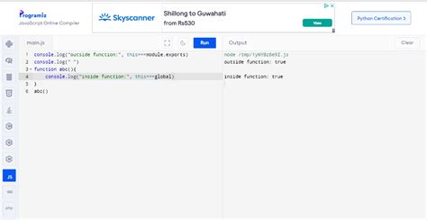 This Keyword In Nodejs Environment Javascript The Freecodecamp Forum
