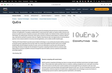 Getting Started How To Access Aquila And Bloqade Through Amazon Braket
