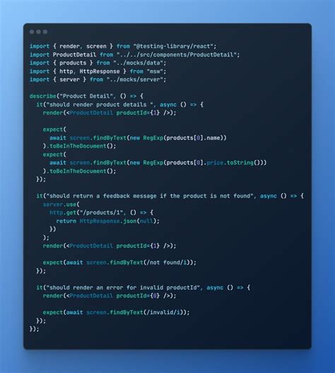 Reacttestinglibrary React Testing Vitest Mockserviceworker