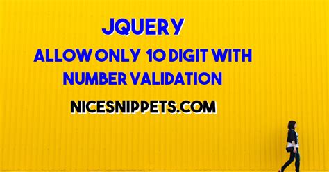 10 Digit Mobile Number Validation In Laravel Design Talk