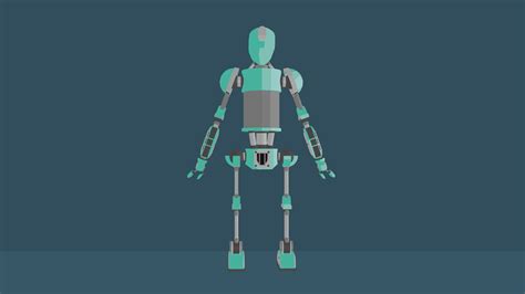 робот 3D Модель $8 - .c4d - Free3D