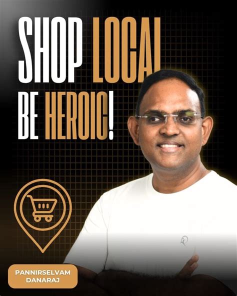 Pannirselvam Danaraj On Linkedin Supportlocal