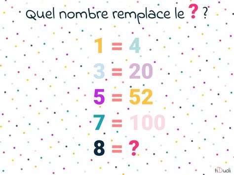 Énigme Calcul Testez Votre Logique Mathématique