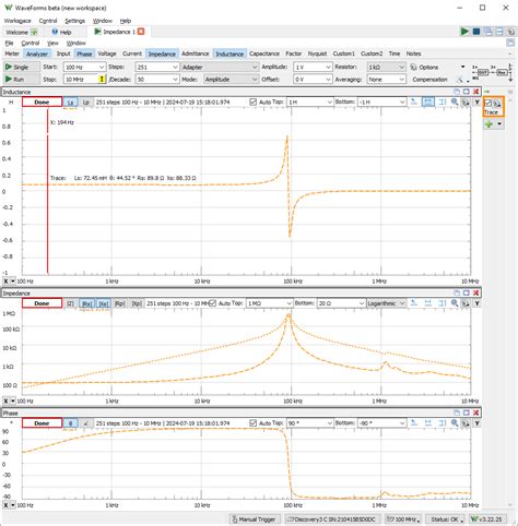 About Analog Discovery Impedance Analyzer Test And Measurement Digilent Forum