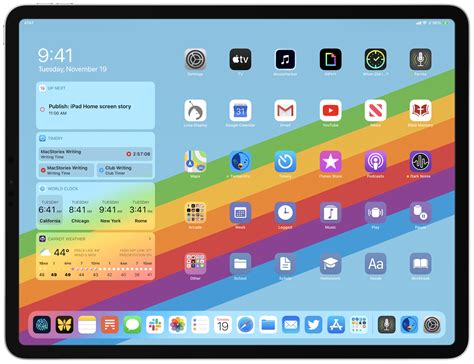 My Modern Ipad Home Screen Apps Widgets Files Folders And Shortcuts Macstories