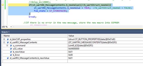 Embedded C Able To Access Some Struct Members But Not Others Stack